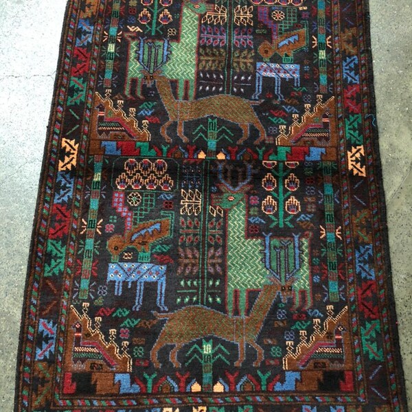 Pictorial Rug - Etsy