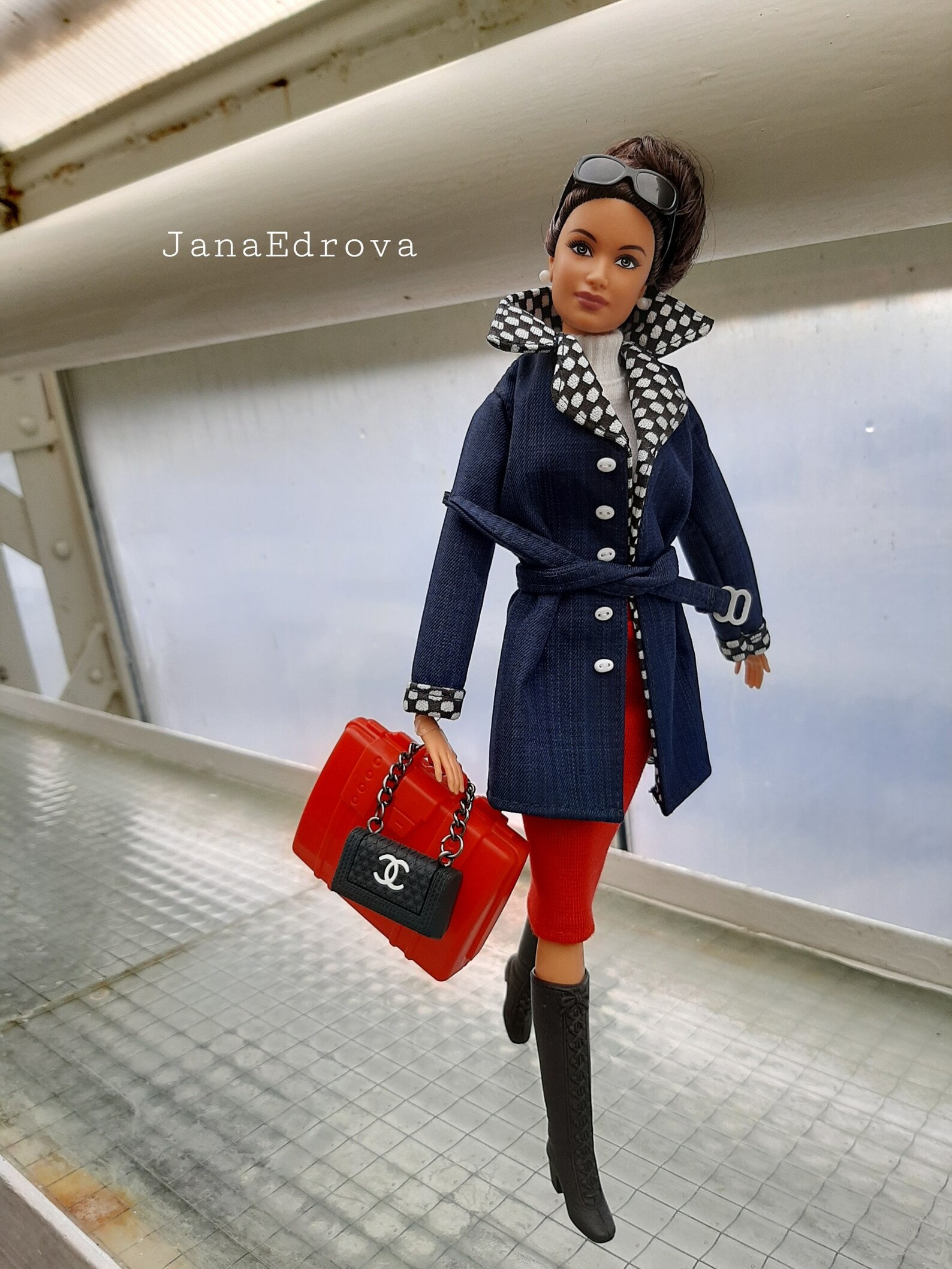 Blue Spring Elegant Coat for Barbie Poppy Dolls - Etsy