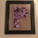 Button Initials, Framed Art - Etsy