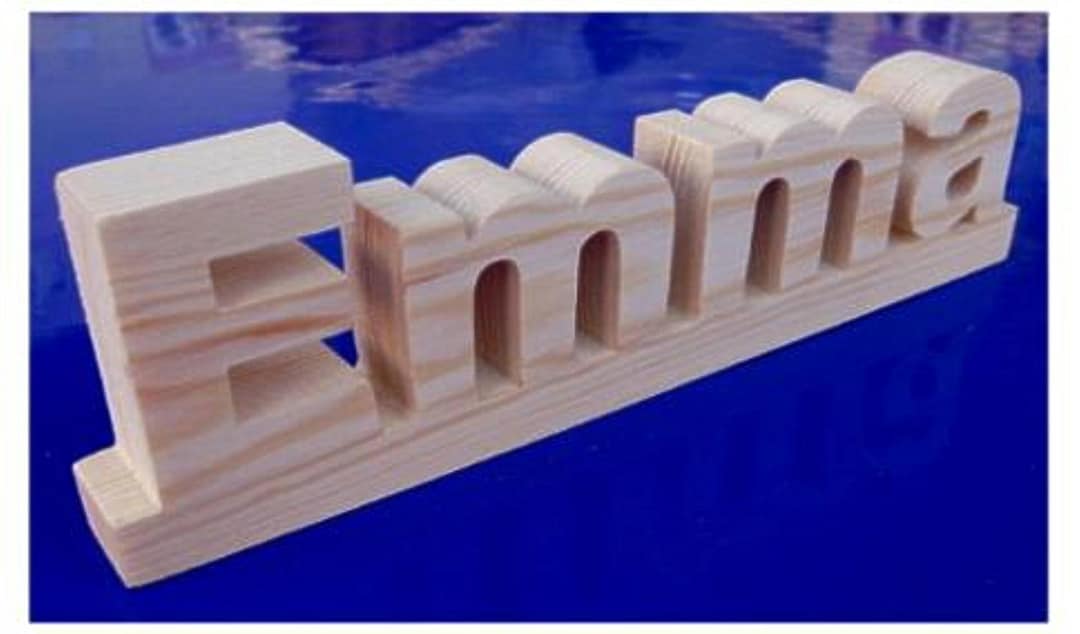 Chunky Stand up Names - Etsy