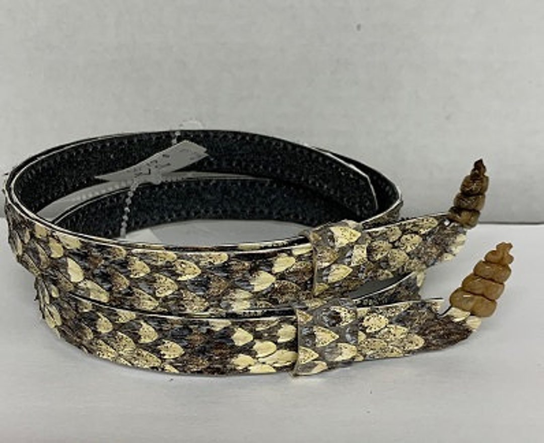 Genuine Rattlesnake 5/8" Hat Band With Rattle, Usually, Item(s) in ...