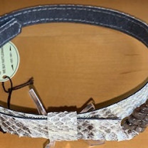 Genuine Rattlesnake 1 Hat Band With Rattle Usually - Etsy