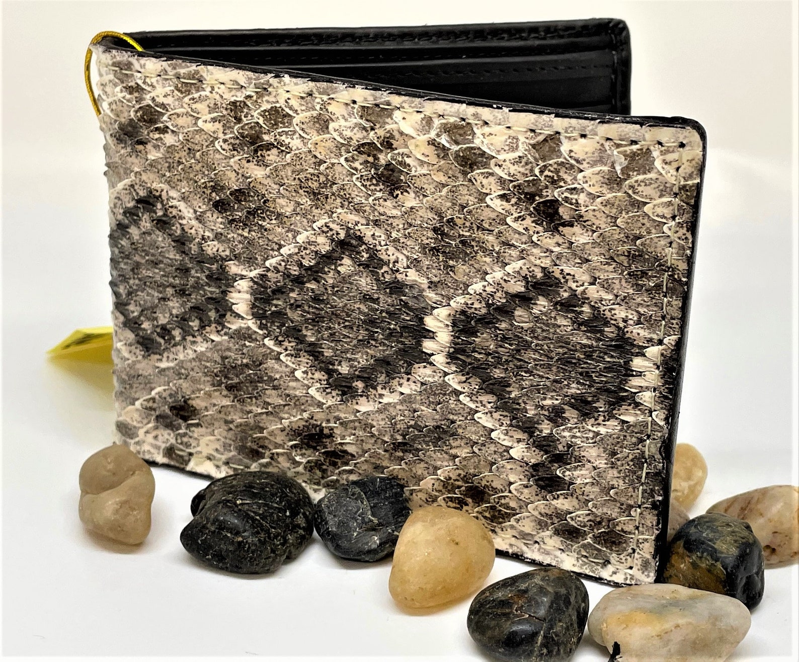Genuine Rattlesnake Wallet Bi-fold Wallet. Usually, Items in Stock. IF ...