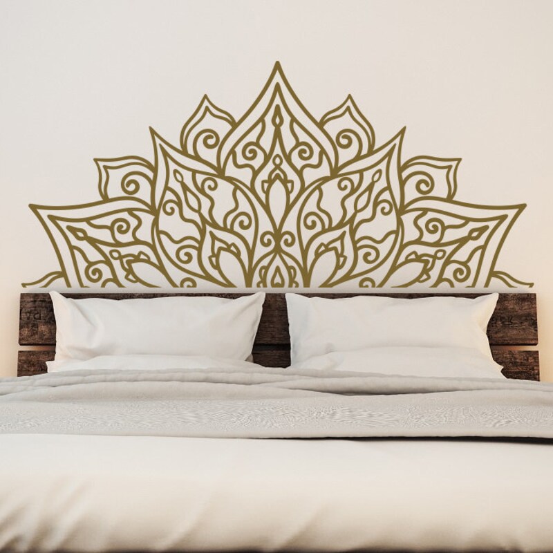 Headboard Decal - Etsy