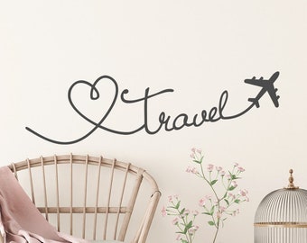 Travel Wall Decal | Etsy