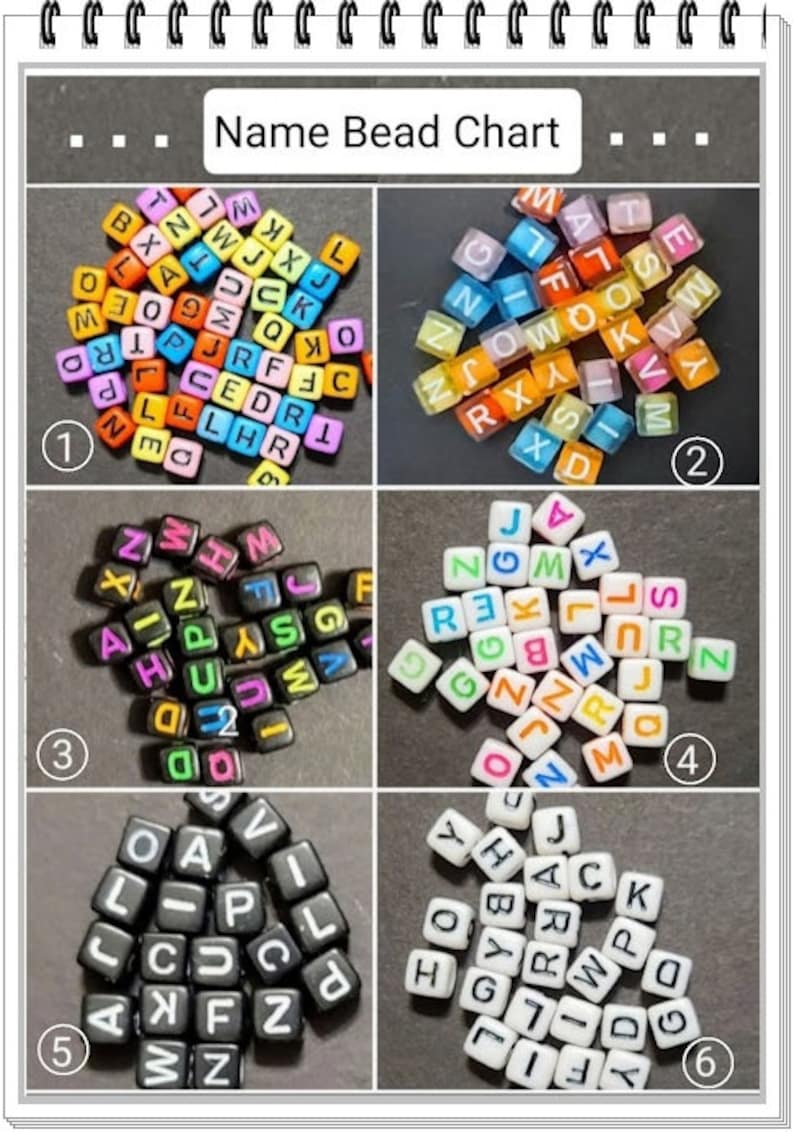 Doll Face Wooden Bead Name Necklace/wooden Bead Doll Face Necklace ...