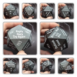 Magic 8-ball D20 Dice Oversized Classic Magic Eight Ball With New Twist ...