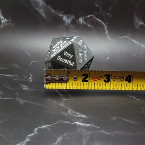 Magic 8-ball D20 Dice Oversized Classic Magic Eight Ball With New Twist ...