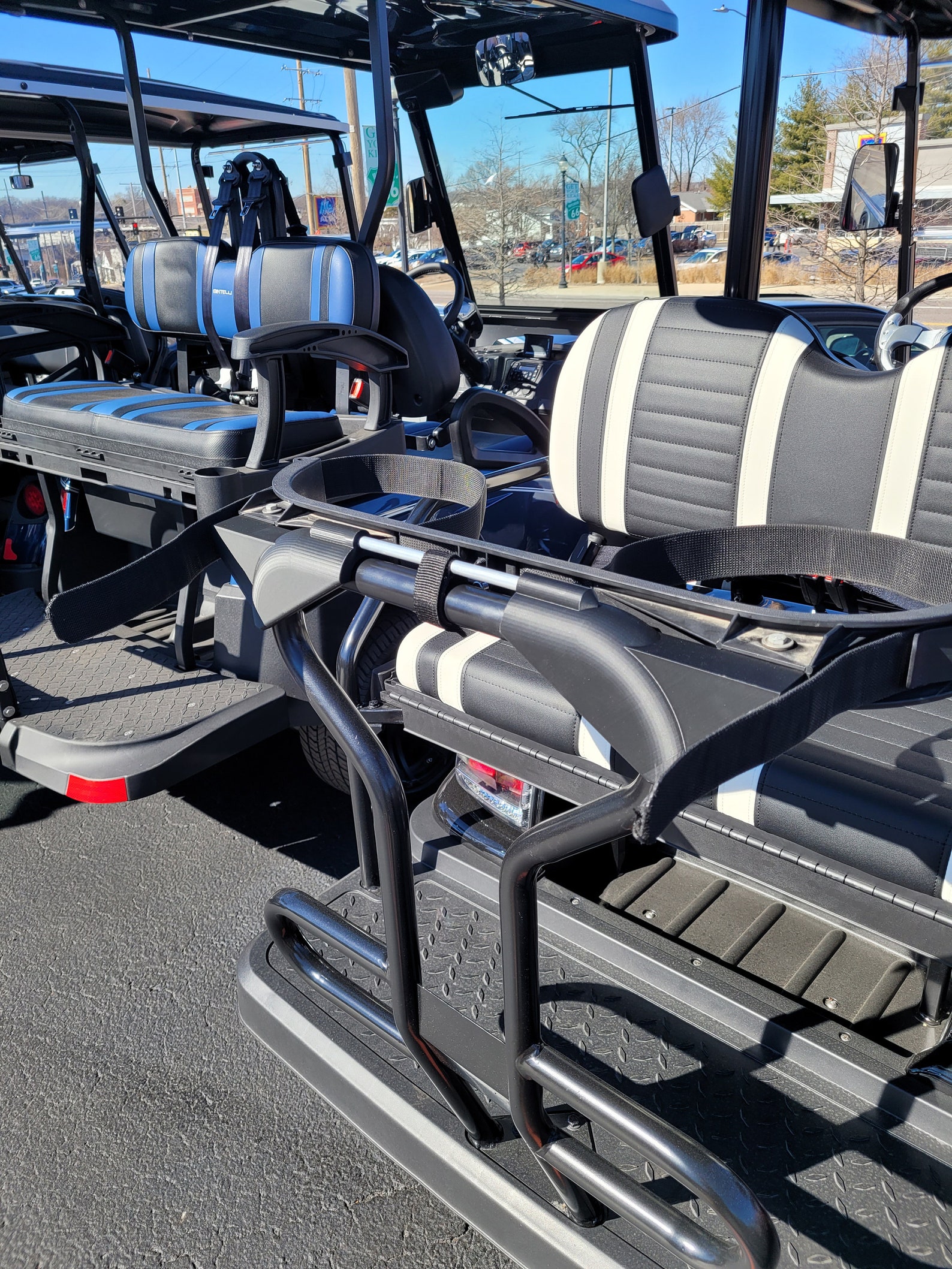Advanced Ev Golf Cart Golf Bag Attachment, Easily Removable, No ...