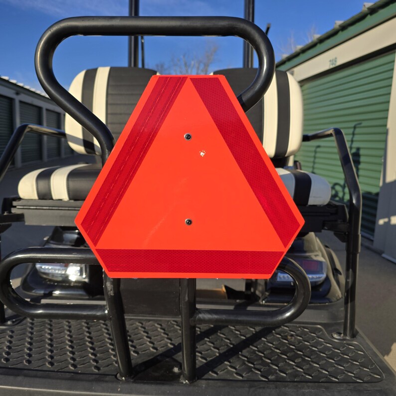 Safety Triangle Sign, No Tool Install - Etsy