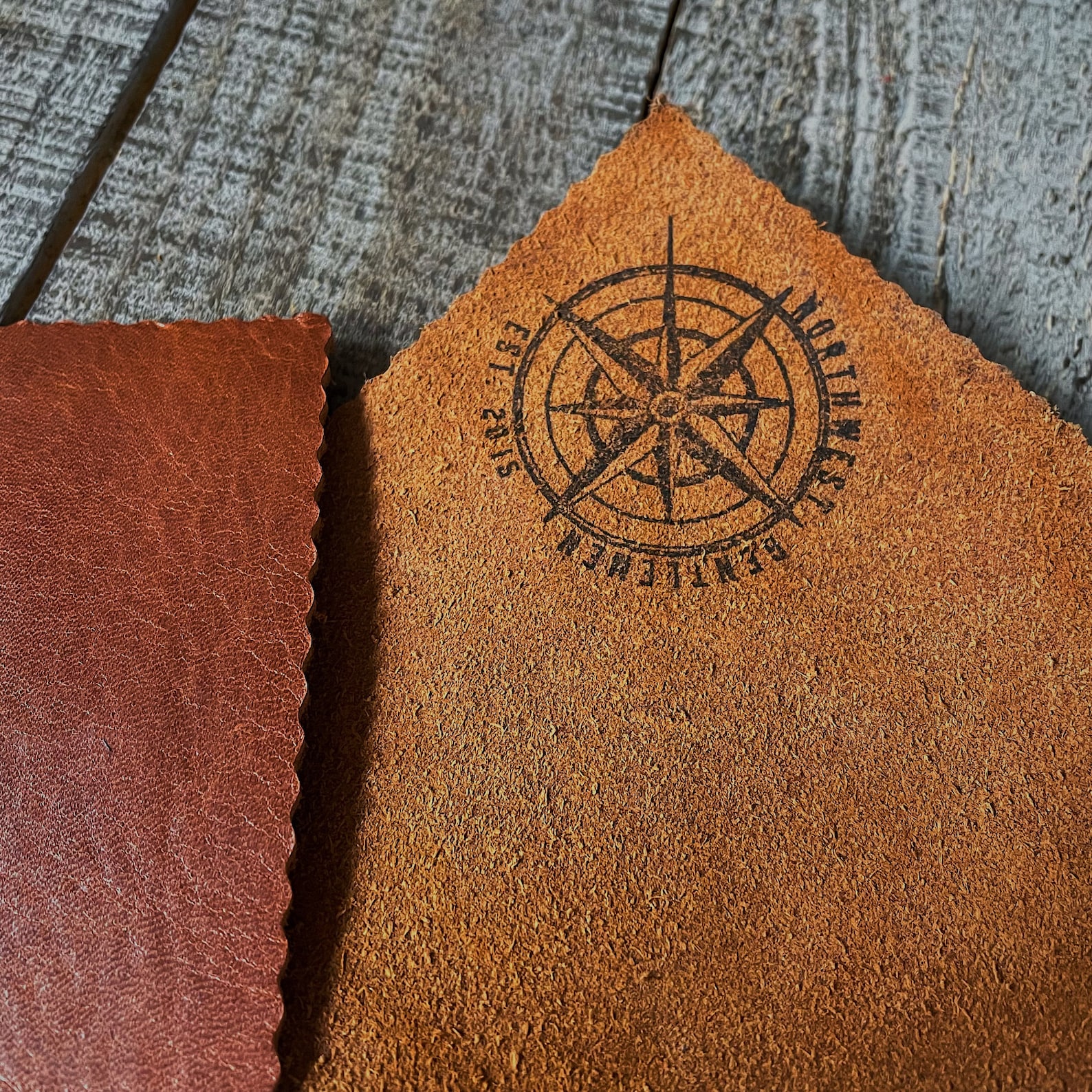 Leather Tobacco Mat in Various Colors and Finishes - Etsy