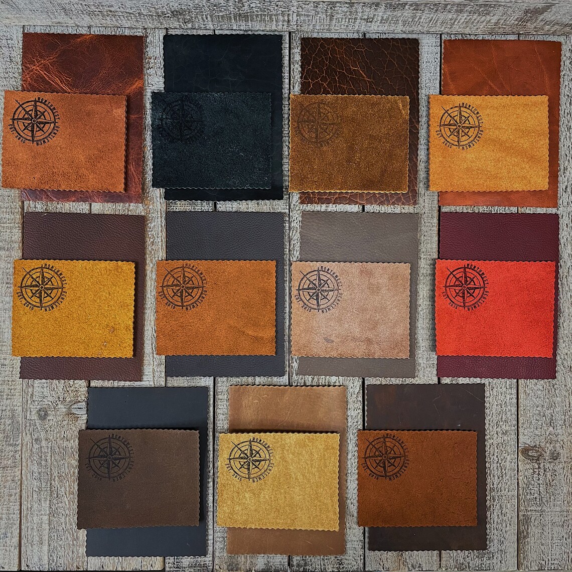 Leather Tobacco Mat in Various Colors and Finishes - Etsy