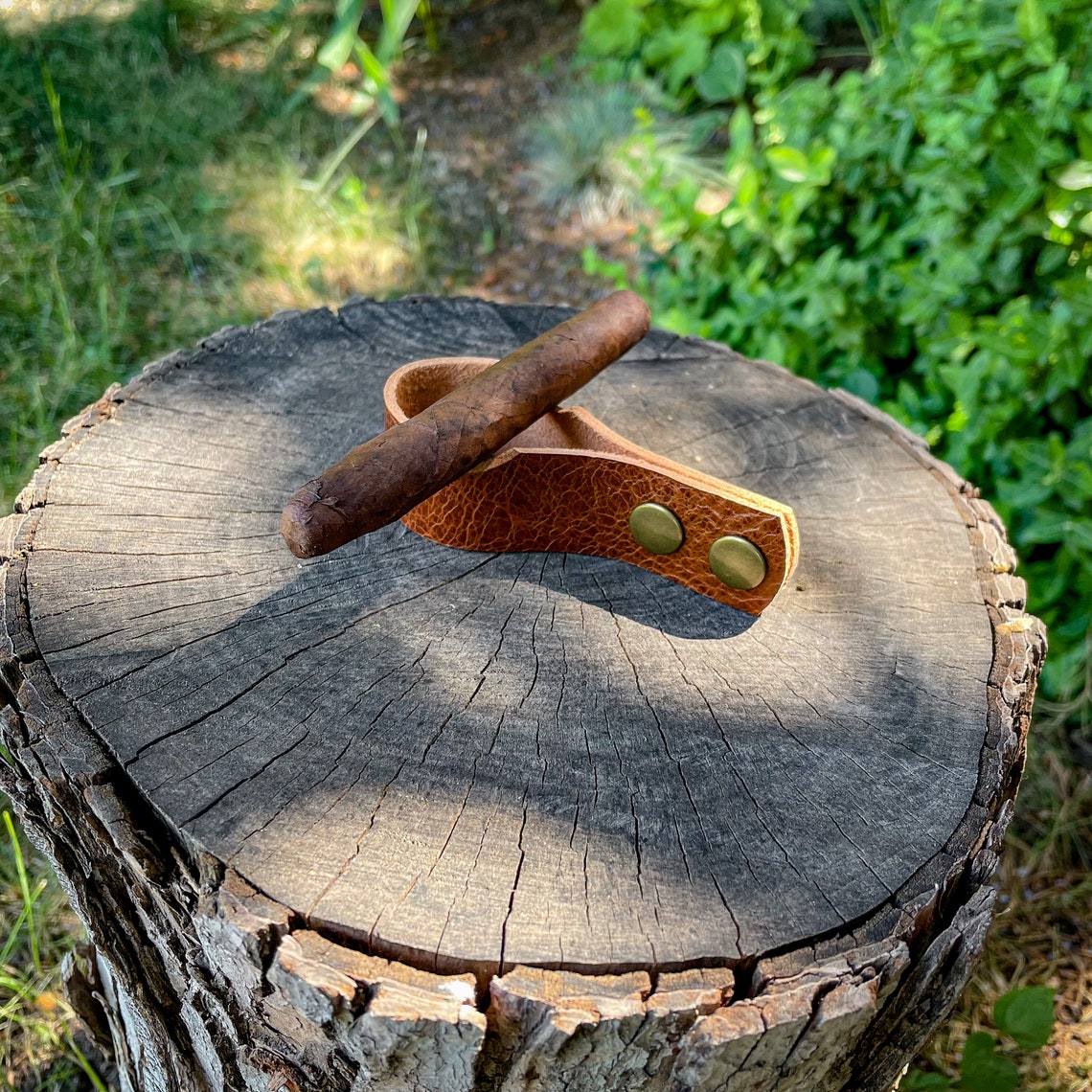 Adjustable Leather Pipe Rest / Cigar Rest - Etsy
