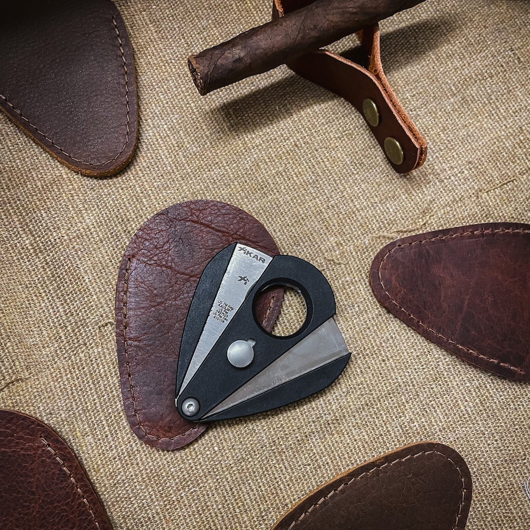 Bison Leather Slipcase / Case for Xikar Xi Cigar Cutter - Etsy