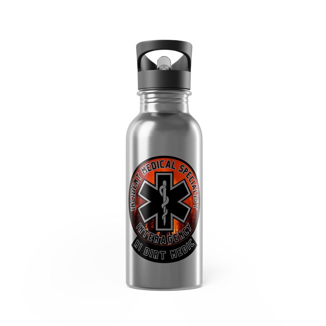 R1 IMS Dirt Medic Stainless Steel Water Bottle With Straw 20oz - Etsy