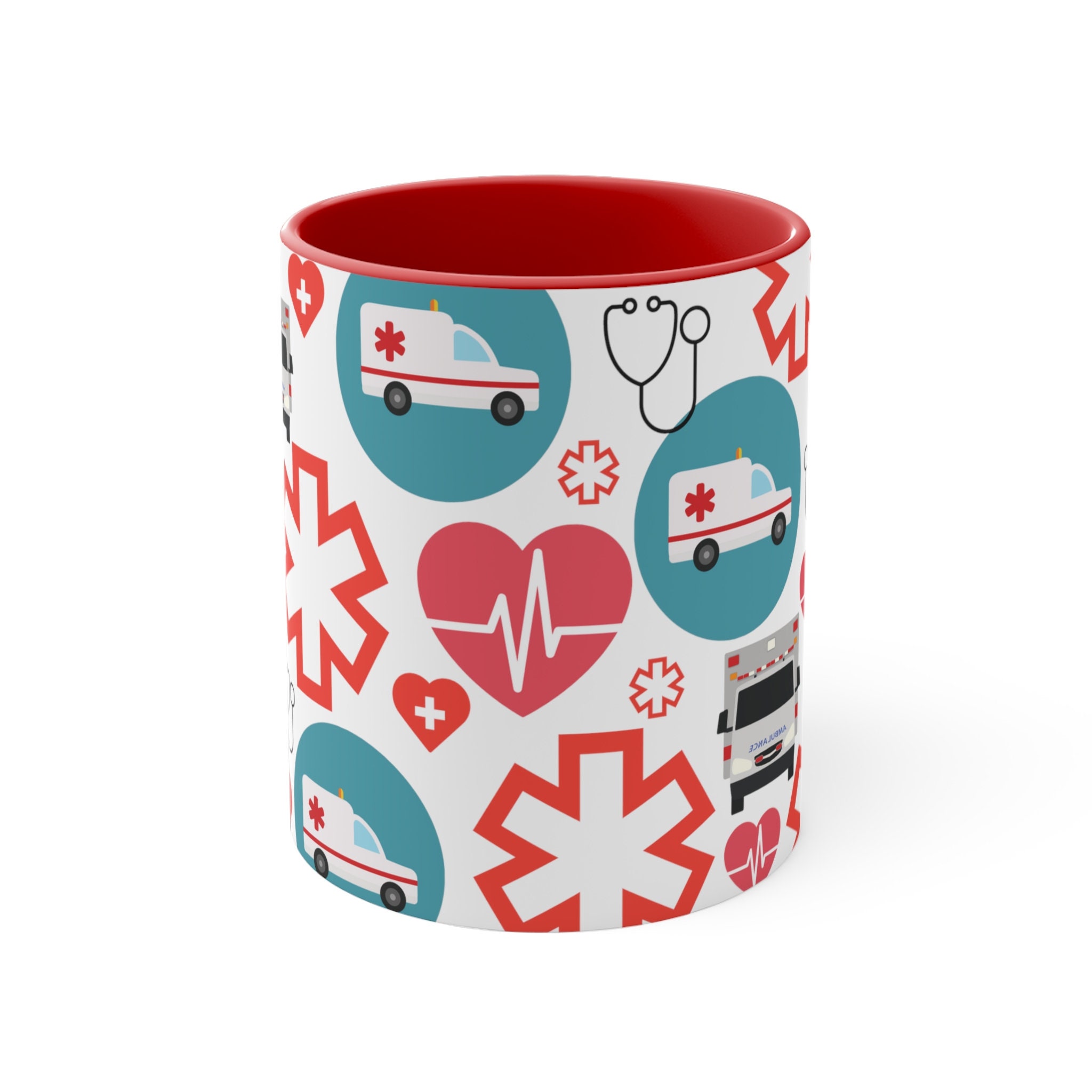 Ambulance Coffee Mug, Ambulance Mug, EMS Mug, EMT Mug, Ambulance, EMS ...