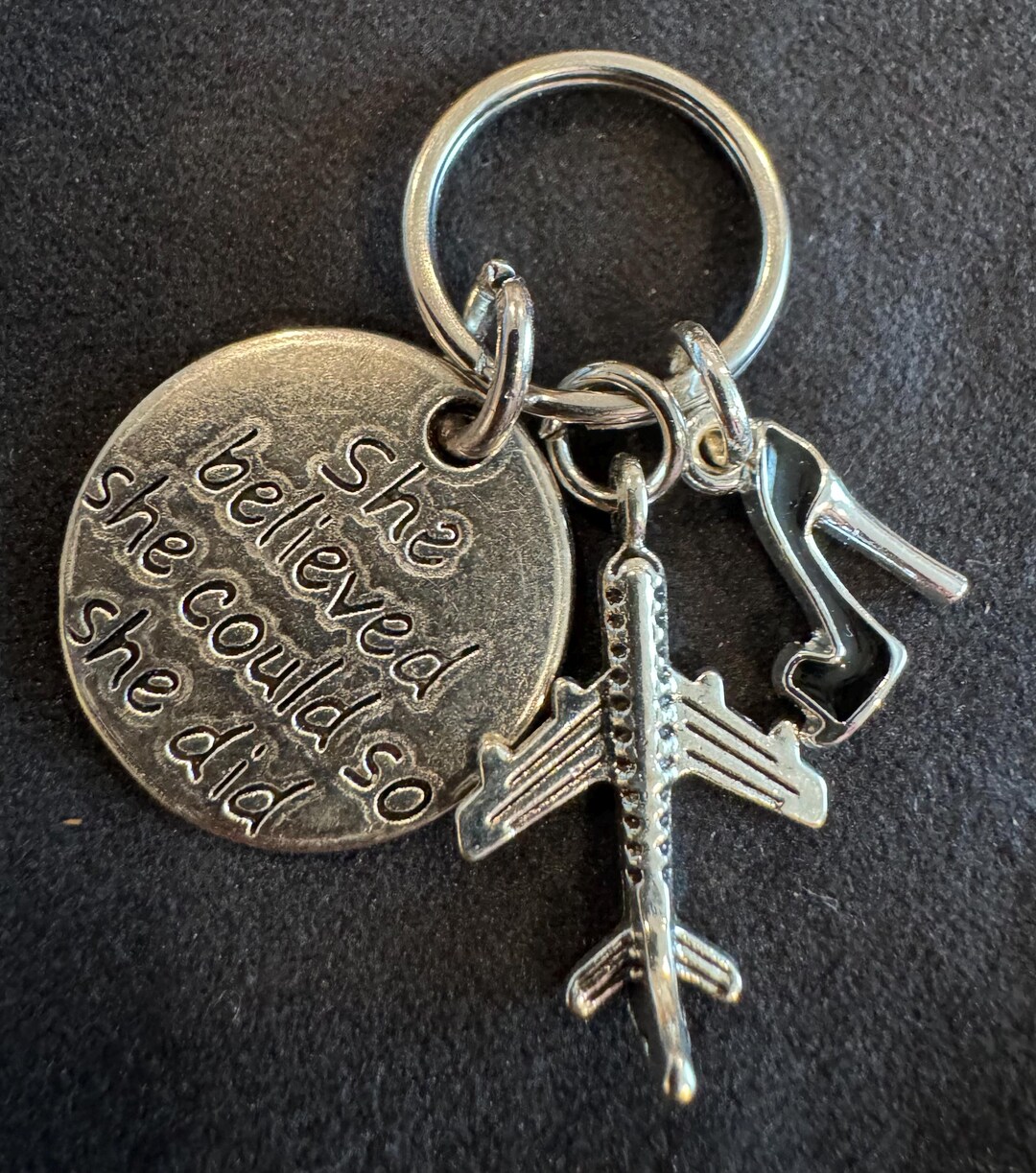Aviation Keychain: Airplane, High Heel Charm - Pilot Gift - Etsy