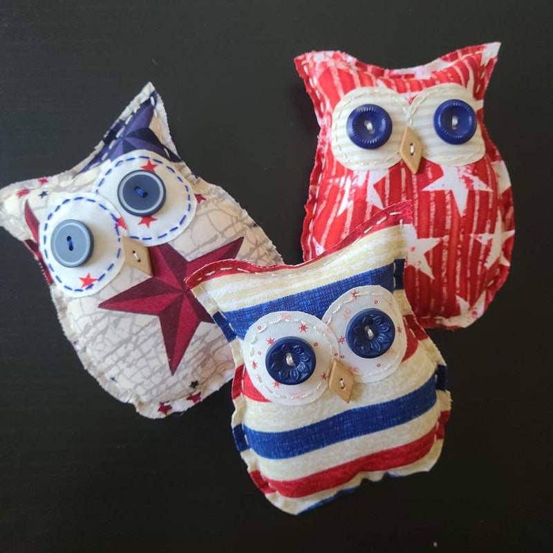 Patriotic Owl - Etsy