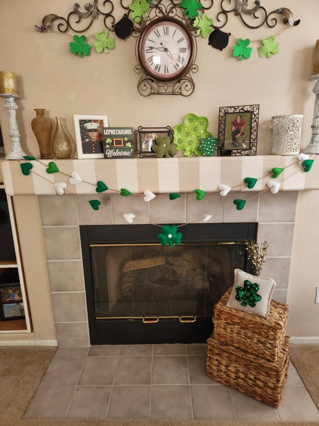 St.patrick's Day Garland, St. Patrick's Decor, St. Patrick's Hanging ...