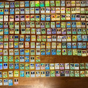 Set of Mini Holographic Card Stickers Pokémon First & Second Gen - Etsy