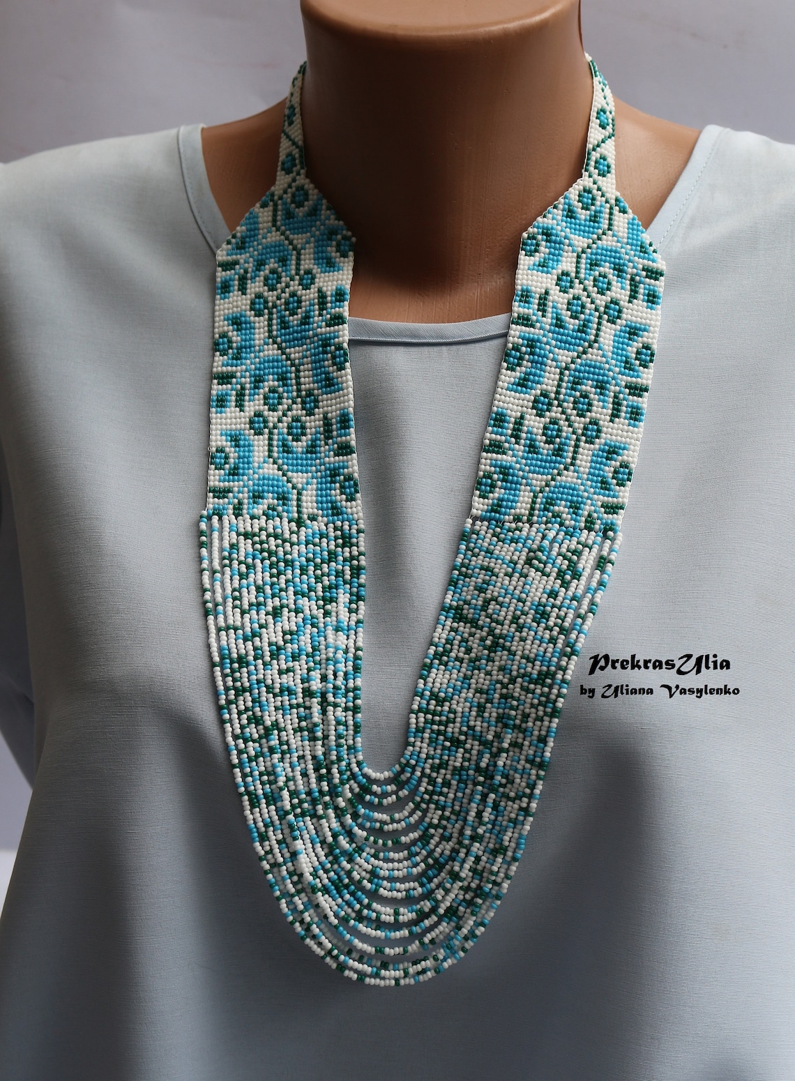 Gerdan Ornament Ukrainian gerdan Beaded gerdan Traditional | Etsy