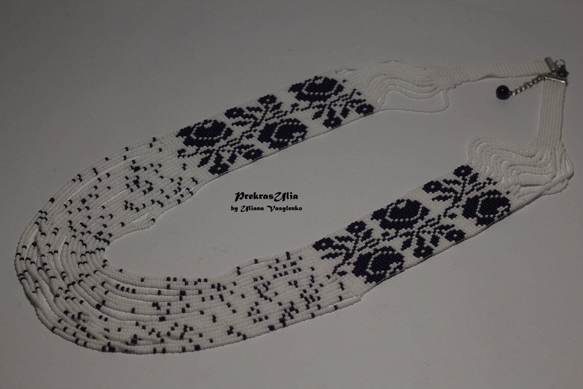 Black Roses Gerdan White Gerdan Gerdan Necklace Black Roses - Etsy