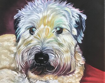 Custom pet painting custom dog painting custom pet portrait | Etsy