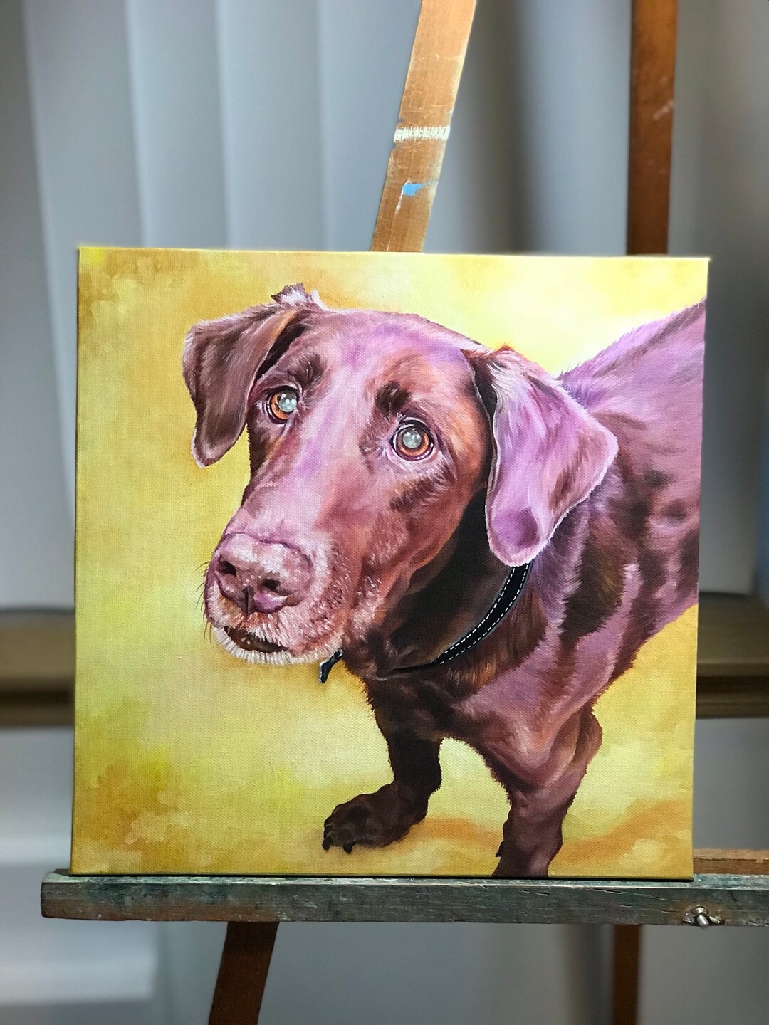 Custom Dog Painting, Custom Dog Portrait, Custom Pet Painting, Custom ...
