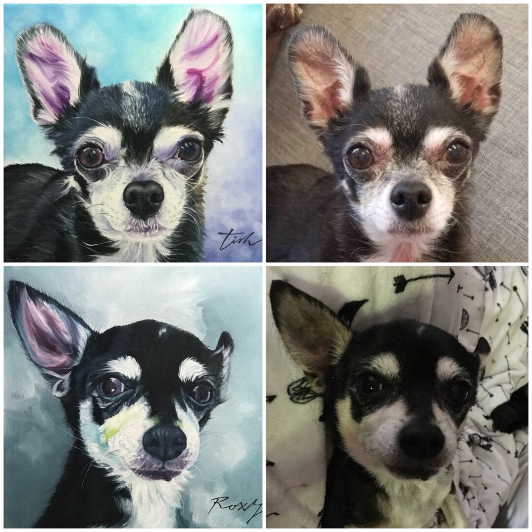 Custom Dog Painting, Custom Dog Portrait, Custom Pet Painting, Custom ...