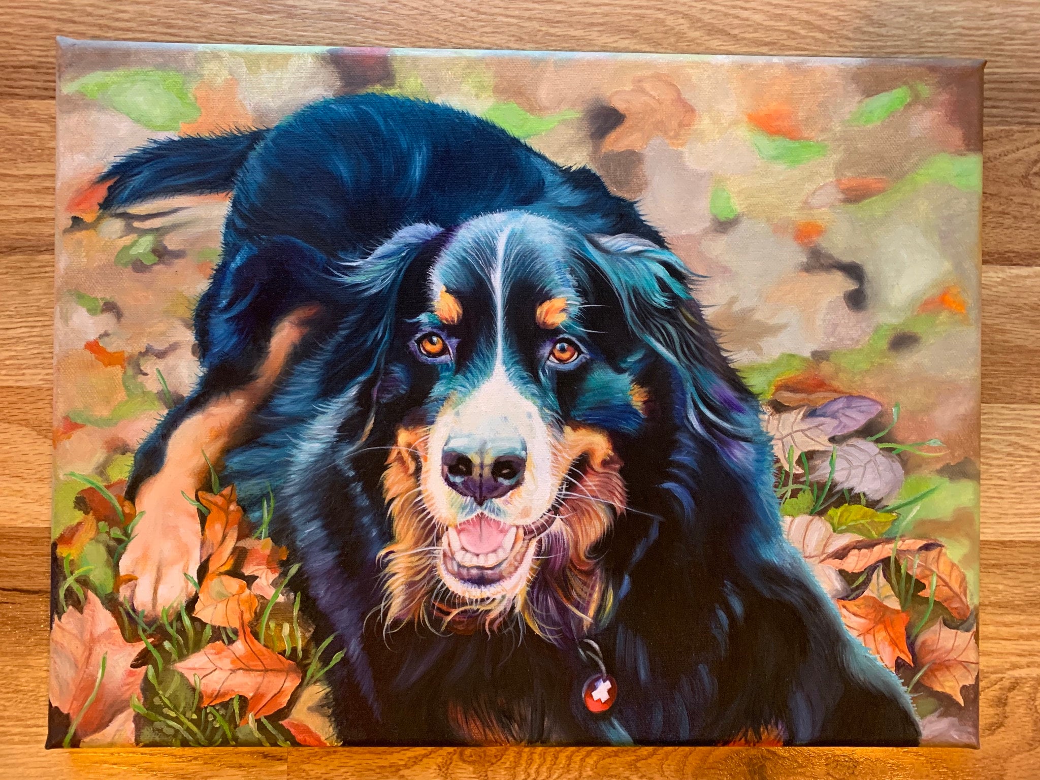 Custom Dog Painting, Custom Dog Portrait, Animal Art, Animal Paintings ...