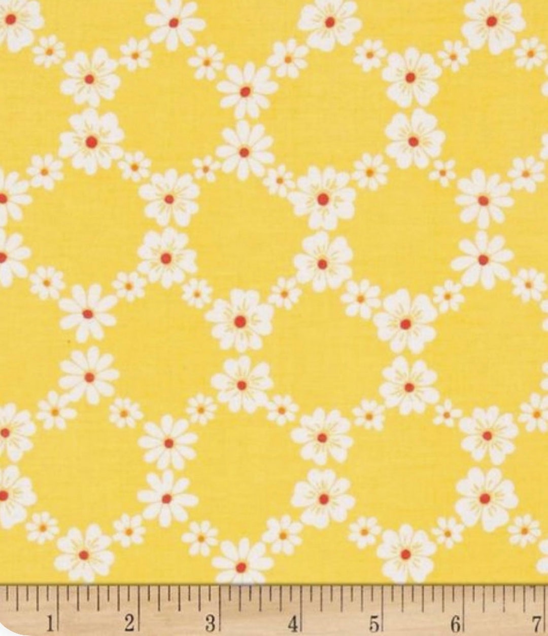 Jemma in Yellow YELL by Michael Miller Fabrics - Etsy