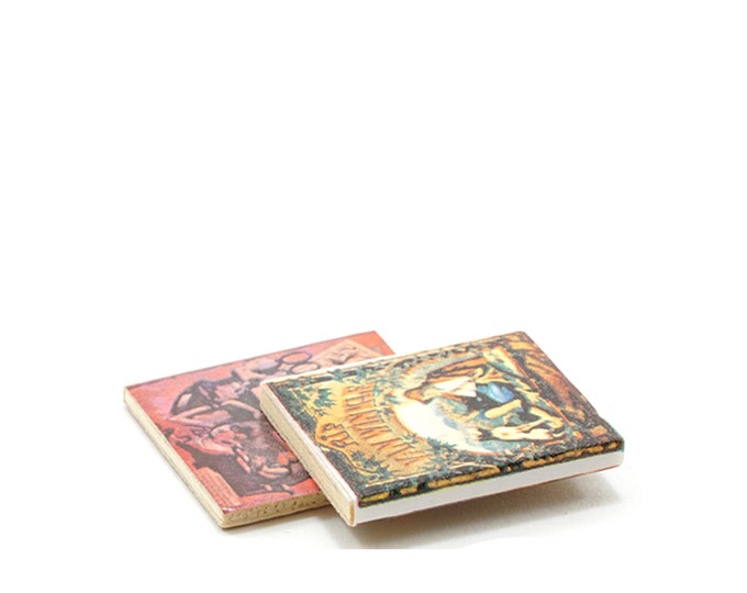 Miniature 2 PC Storybook Set ~ Back to School Fairy Garden and ...