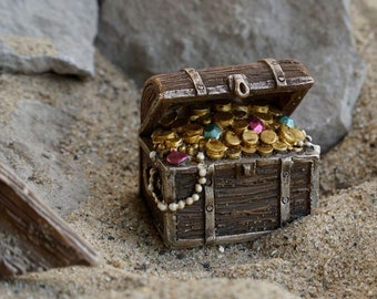 Miniature Treasure Chest | Etsy