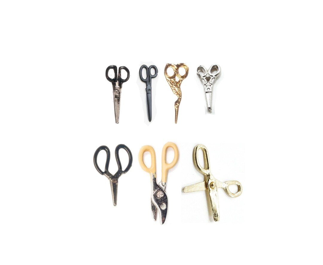 Miniature Assorted Crafting Scissors ~ Spring Back to School Fairy ...