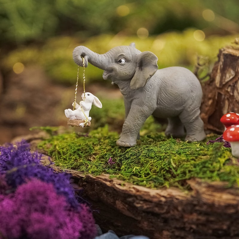 Miniature Elephant - Etsy