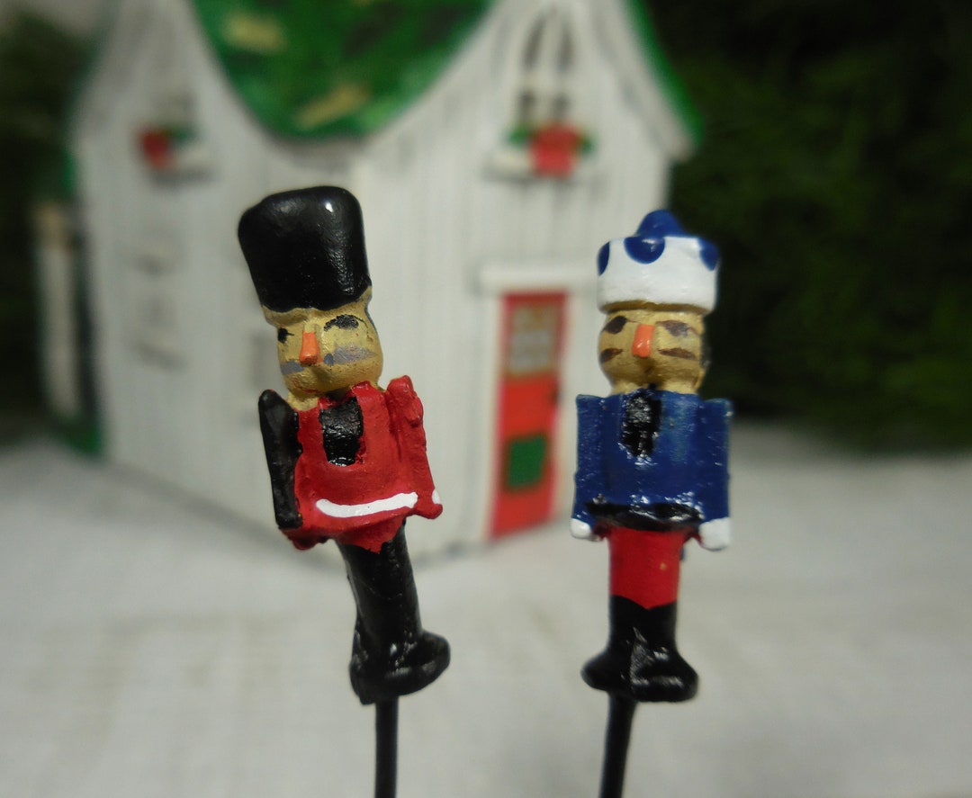 Fairy Garden Nutcrackers Micro Miniature Christmas Nutcrackers for ...