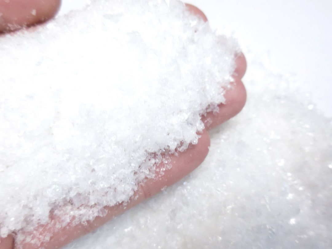 Artificial Styrofoam Buffalo Snow Flakes ~ Christmas Fairy Garden ...