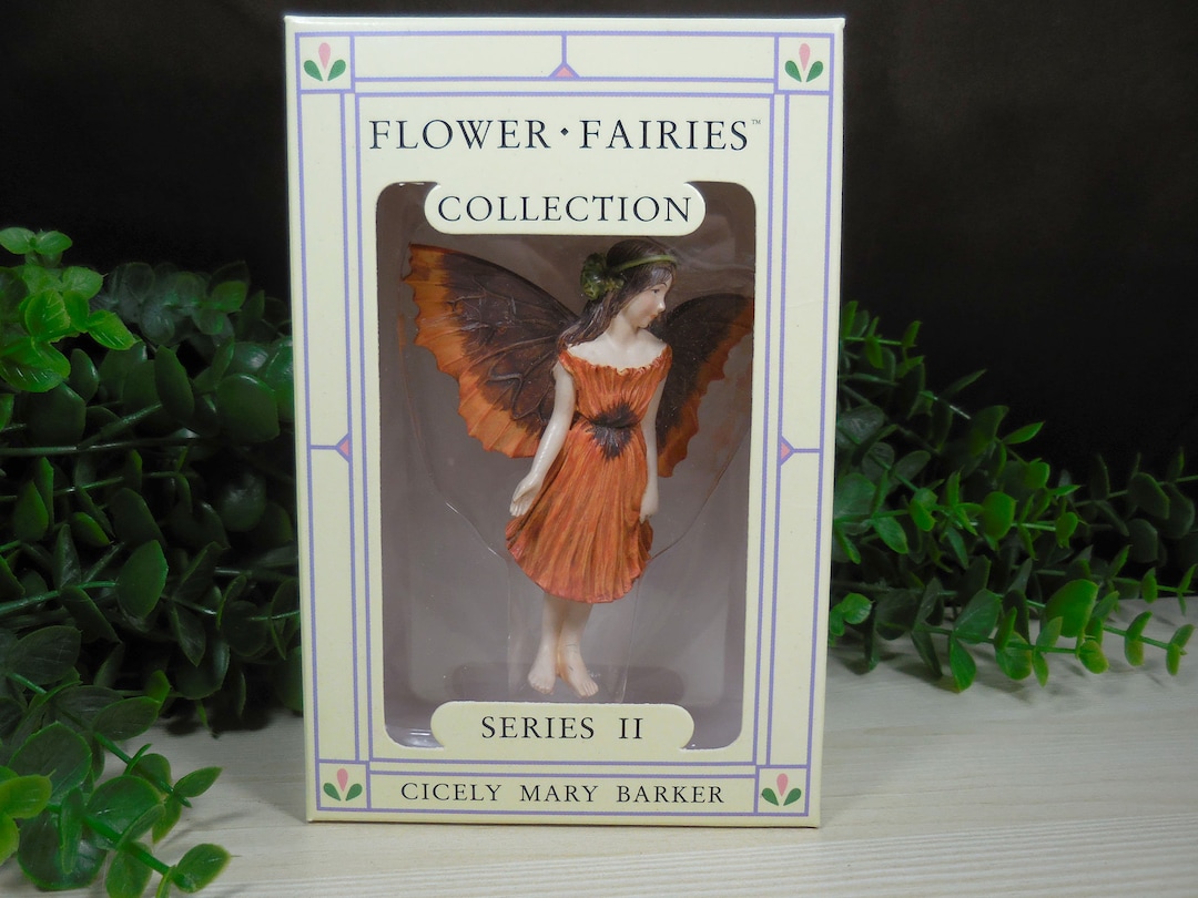 Poppy Flower Fairy Figurine, Series II ~ Cicely Mary Barker Flower ...