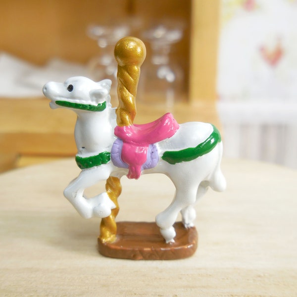 Miniature Carousel Horse - Etsy
