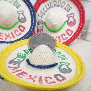 Miniature Sombreros and Serape, Assorted Colors Summer Fairy Garden ...