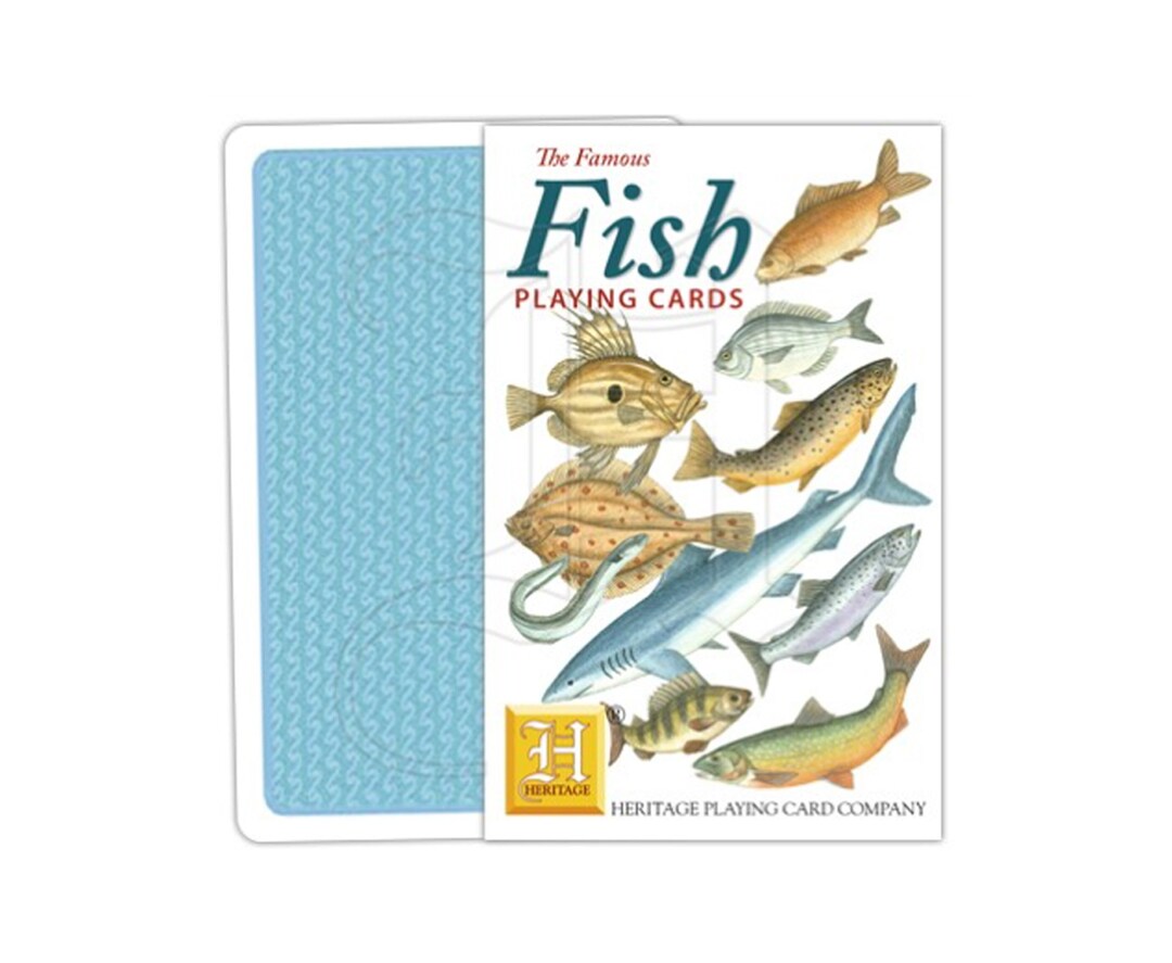 Famous Fish Playing Cards Bird Card for Scrapbooking, Collages and Junk ...