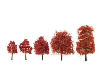 Miniature Oak Trees, Dark Green ~ Fairy Garden, Terrarium & Dollhouse ...