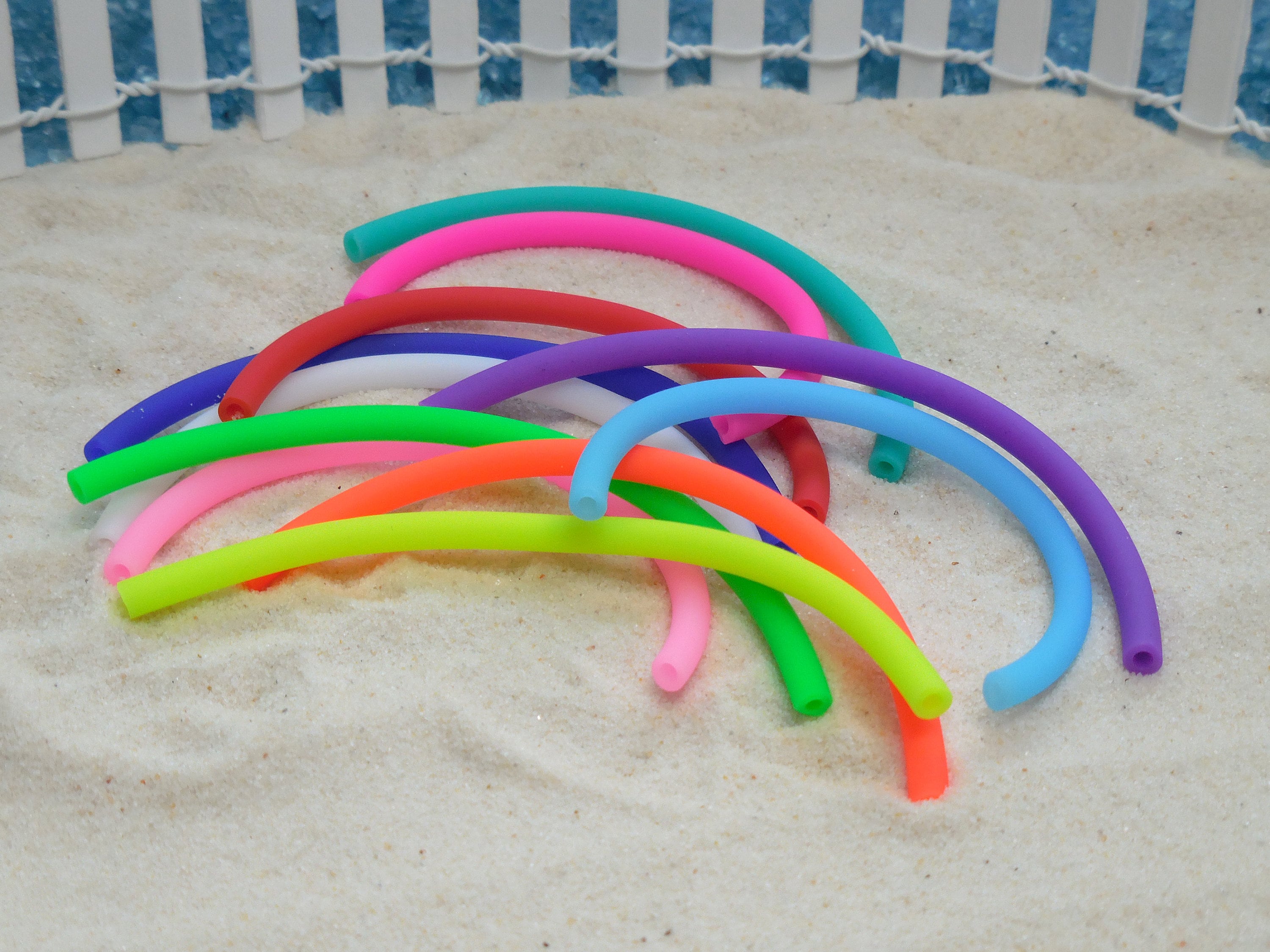 Miniature Pool Noodle Swimming Toy in Assorted Colors ~ Beach Fairy ...