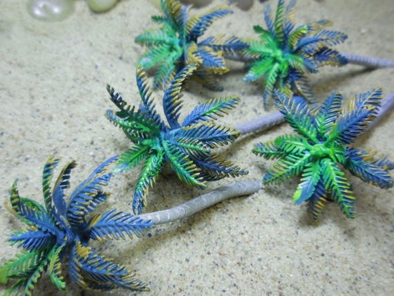 Miniature Palm Tree Tropical Palm Tree Artificial Palm Trees Etsy
