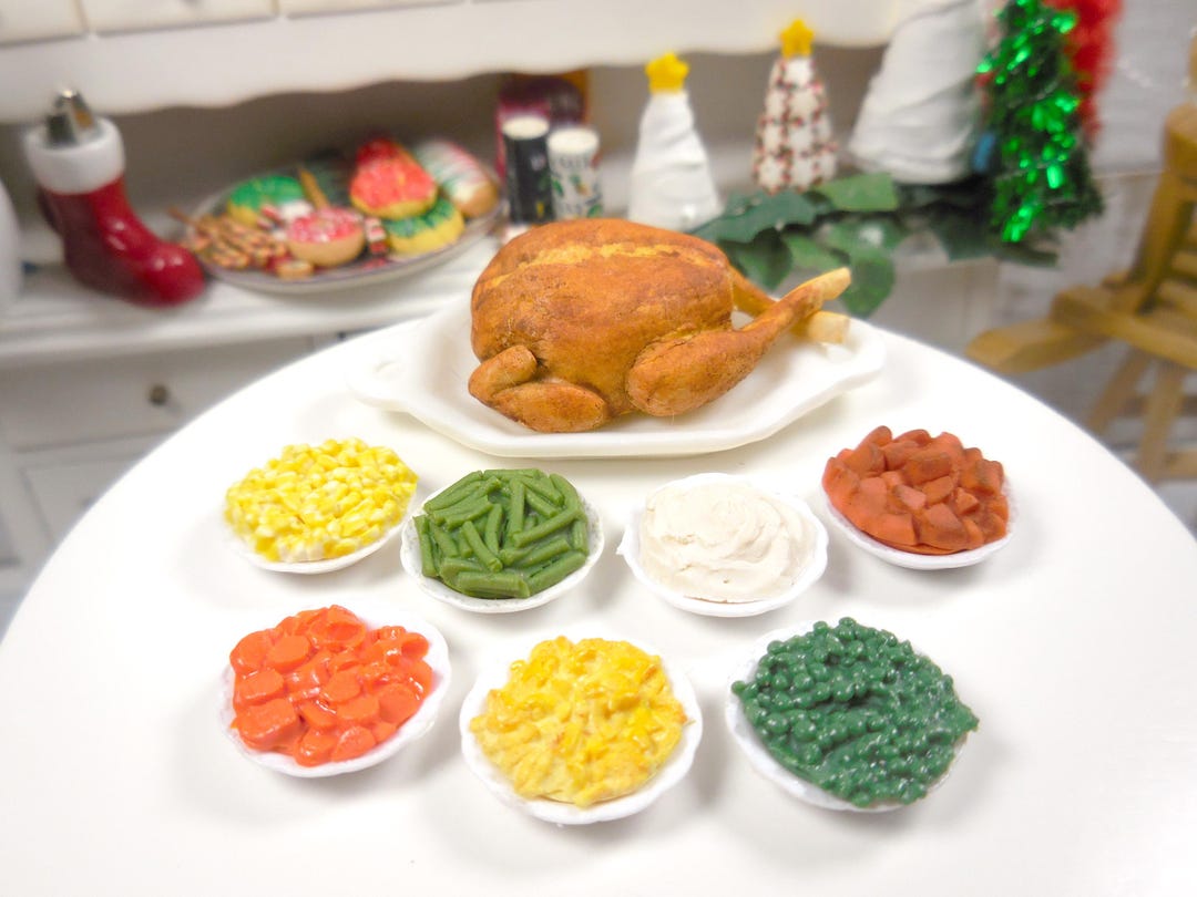 Miniature Small Dinner Sides, Macaroni, Potatoes, Corn, Peas, Green ...