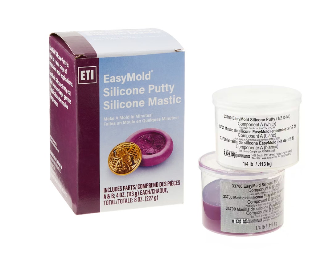 1/2 Lb. Easymold® Silicone Putty Purple Two Part Mold Putty for ...