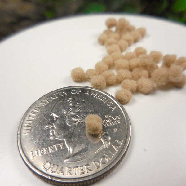 Miniature Pom Poms - Etsy