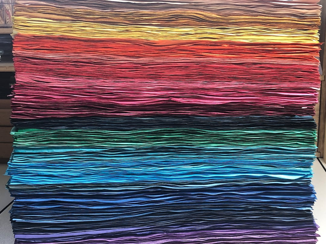 21 Color Assorted Tea, Coffee and Ink Dyed Papers ~ Scrapbook ...