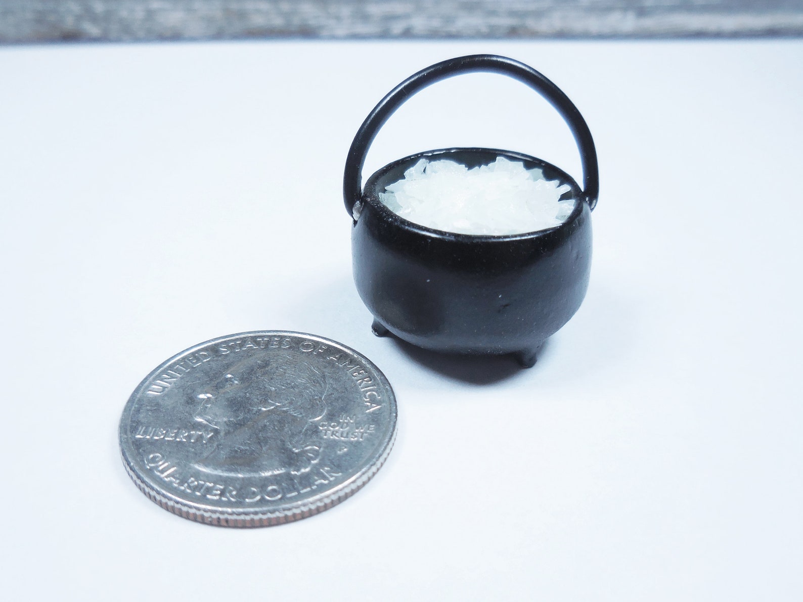 Mini Glowing Cauldron Fairy Garden Accessory/ Blue Green or - Etsy