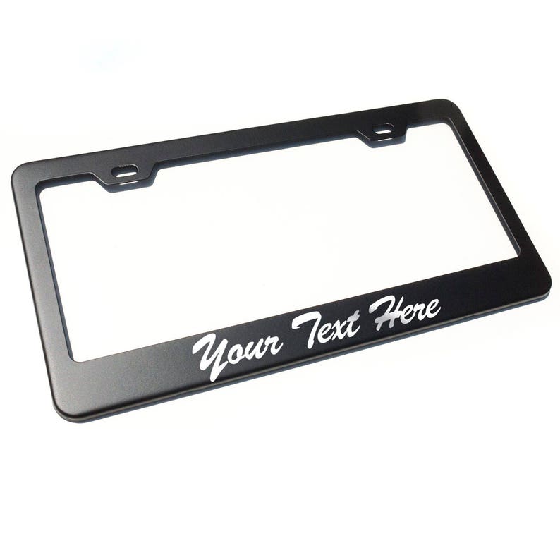 Custom PERSONALIZE Brush Script Font Laser Engraved Text on | Etsy